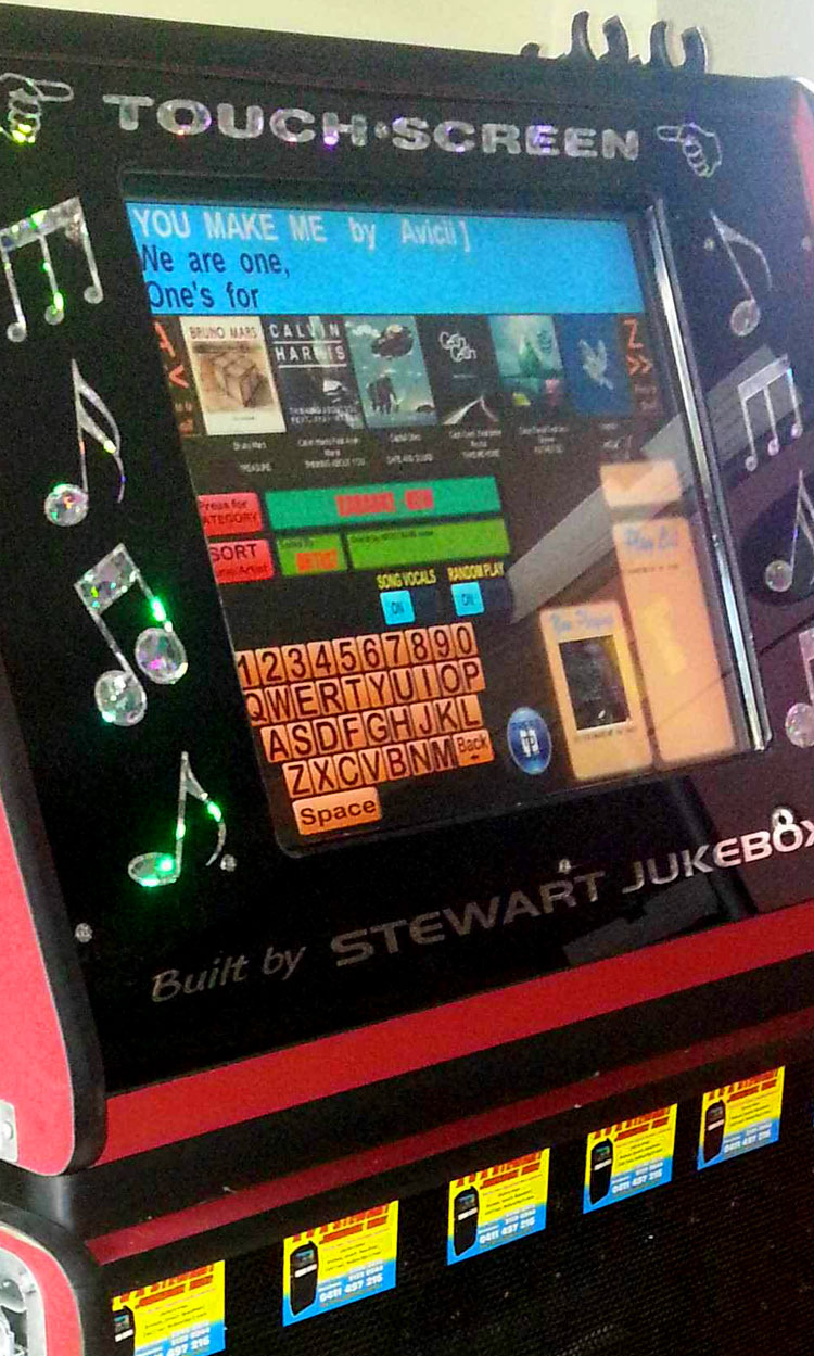 Stewart Jukebox Hire - New & Second Hand | Karaoke Jukebox For Sale